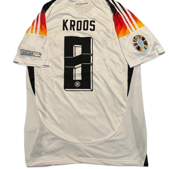 adidas | Shirts | 224 Euros Germany Home Kit Toni Kroos Soccer Football ...